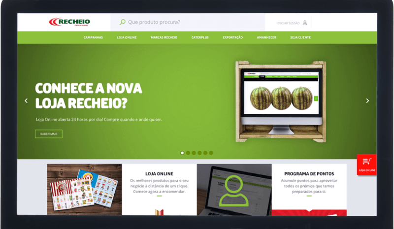 Recheio aposta no e-commerce - Distribuição Hoje