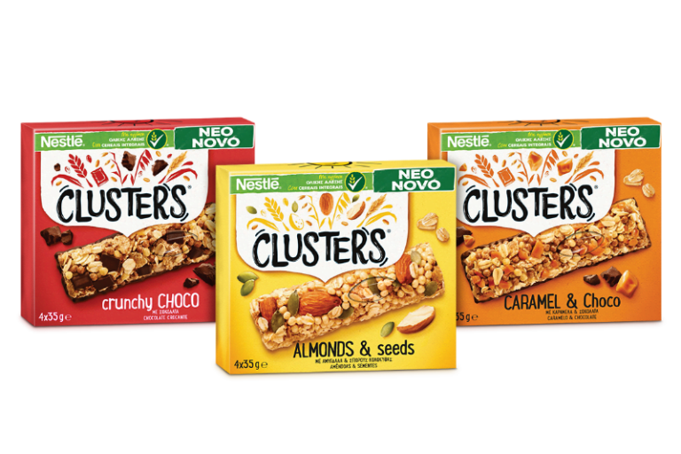 Nestlé renova a marca Clusters - Distribuição Hoje