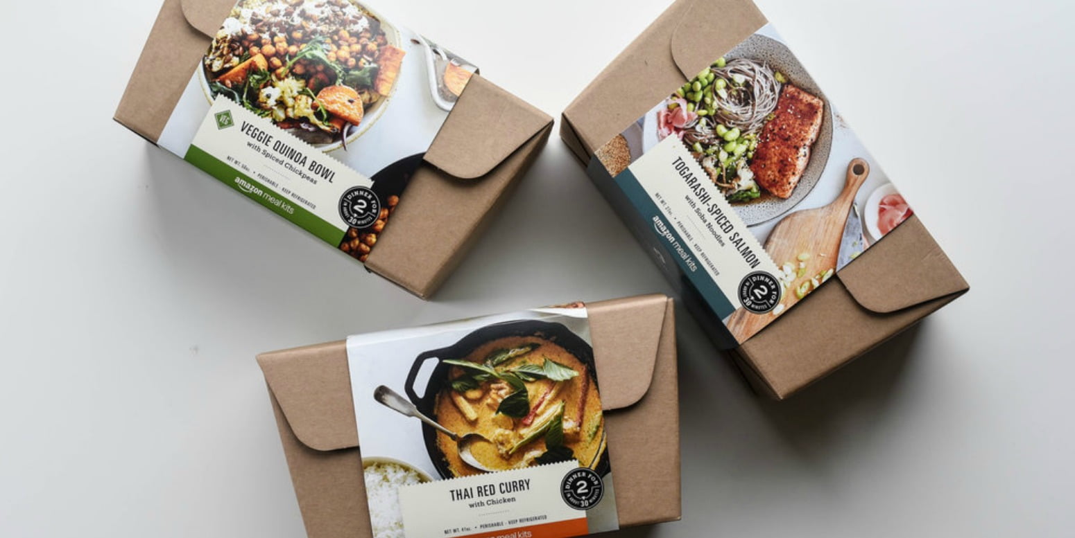 Amazon chega à mesa dos clientes com kits de refeições - Distribuição Hoje
