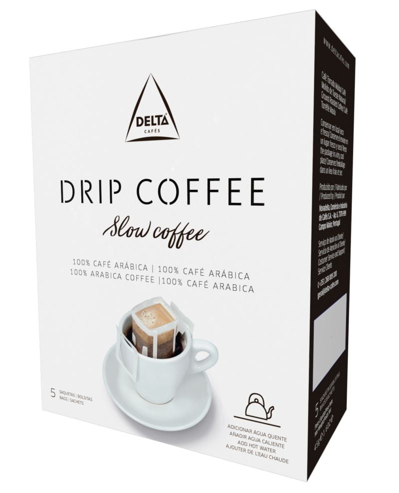 Delta lança Drip Coffee em formato saqueta