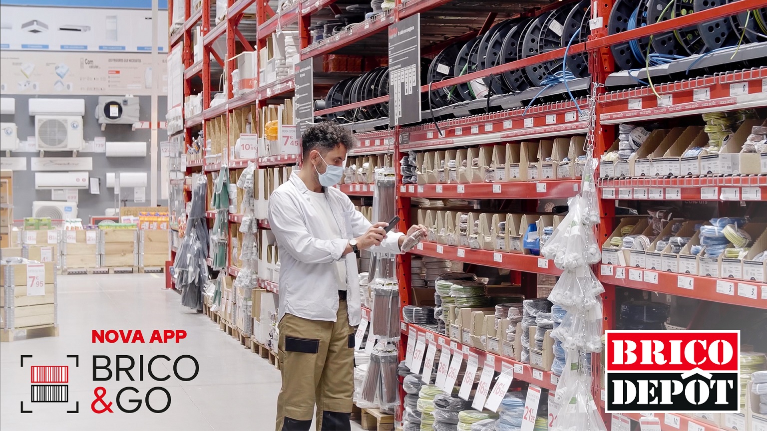 'App' Brico & Go para melhorar experiência de compra