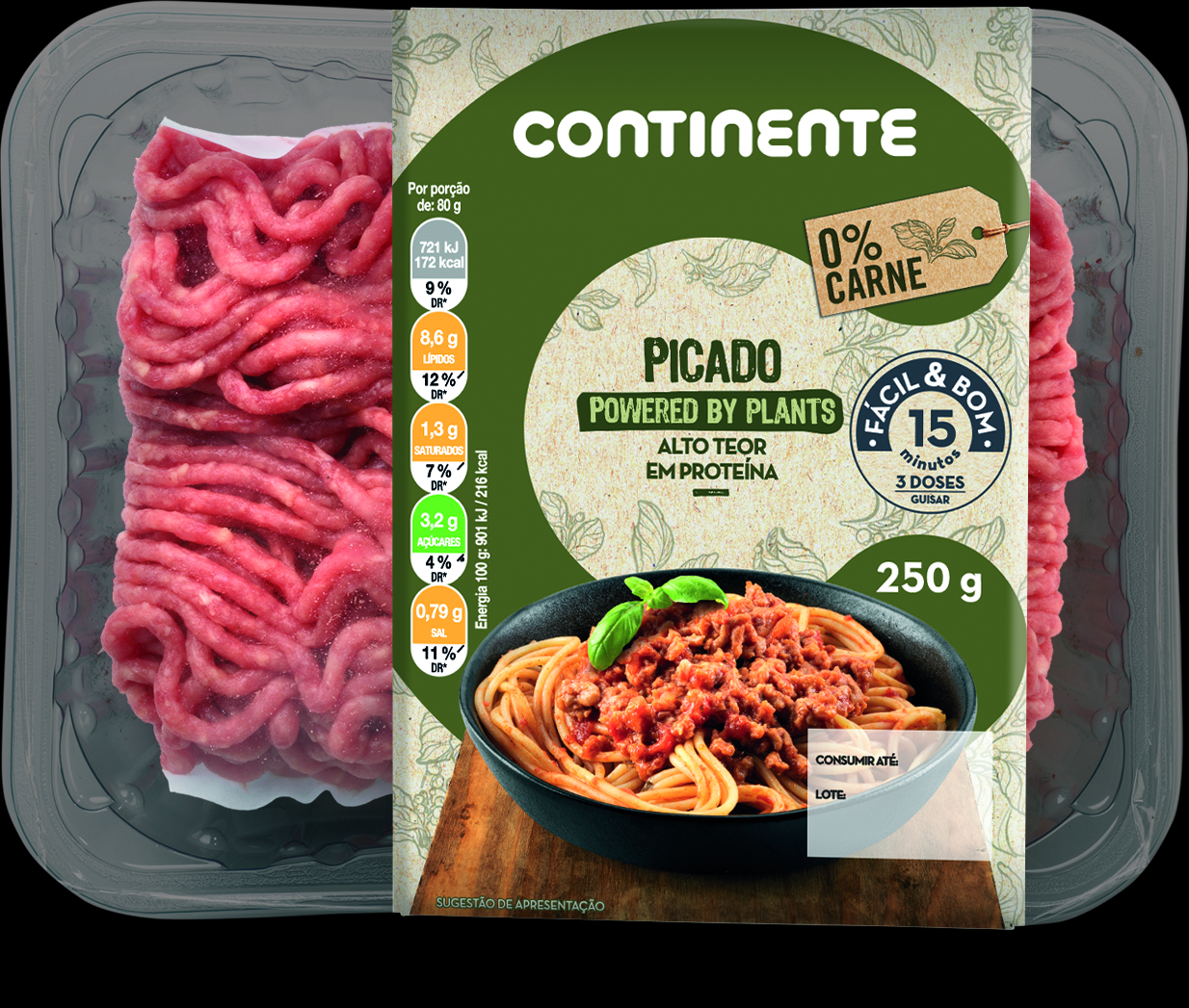 Continente reforça gama ‘Powered by plants’ com três novas referências ...