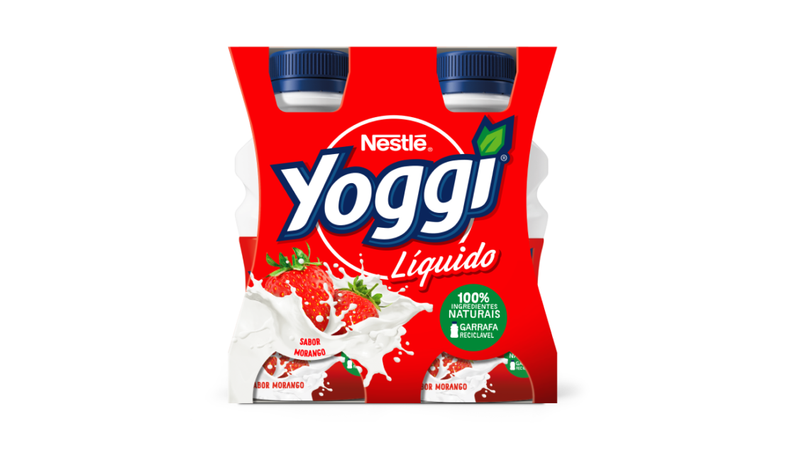 Yoggi reduz 28 toneladas de plástico com nova embalagem