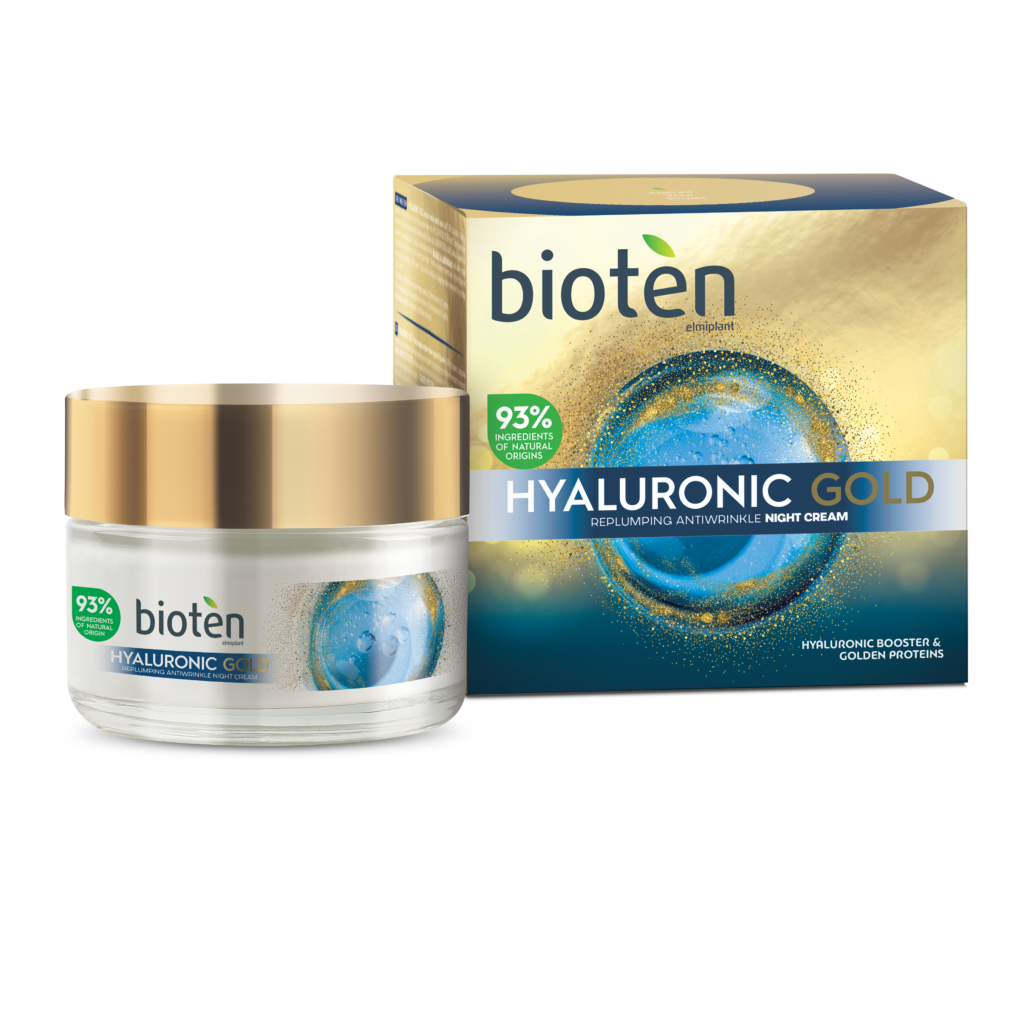 BIOTEN HYALURONIC GOLD-NIGHT - Creme de Noite (1) - Distribuição Hoje