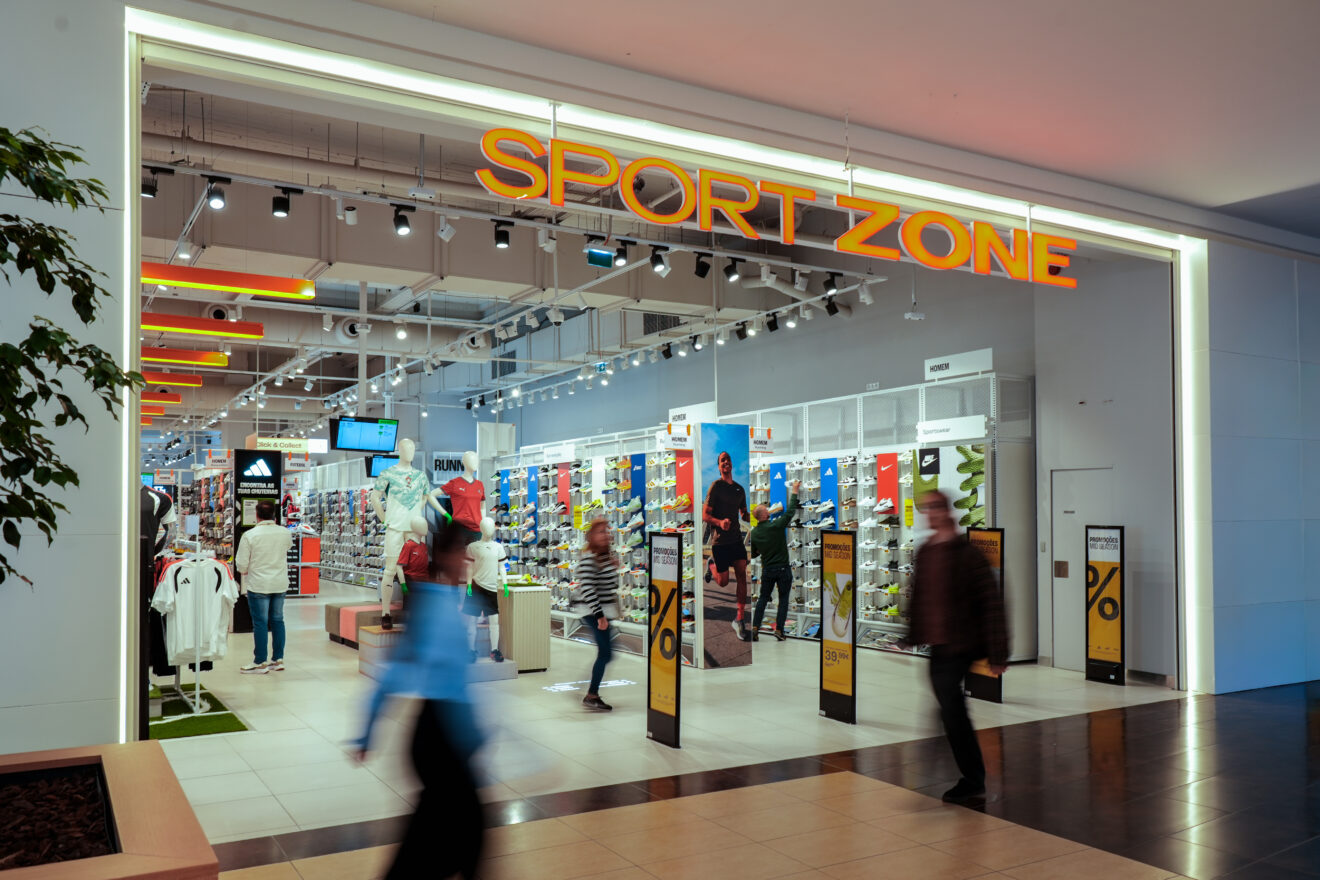Sport Zone reabre loja no LeiriaShopping com foco na experiência de compra